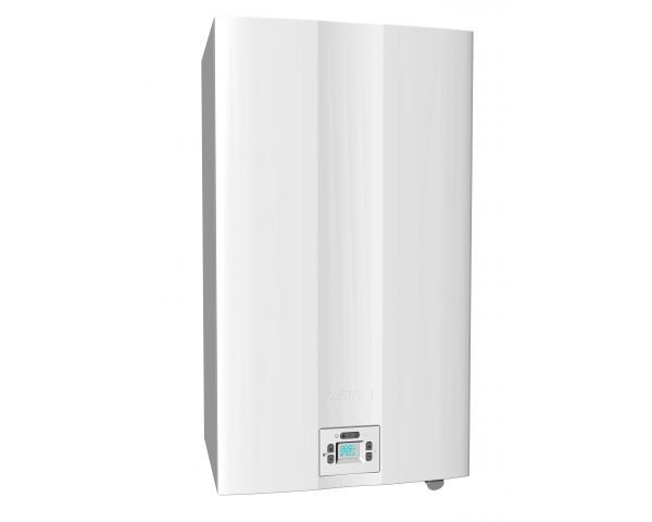 Caldera mural a gas natural de condensación mixta 30Kw -Calefacción ...